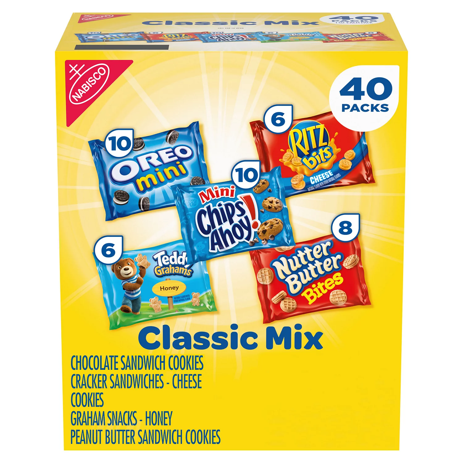 Nabisco Classic Mix Variety Pack (40 pk) – Wow Padala