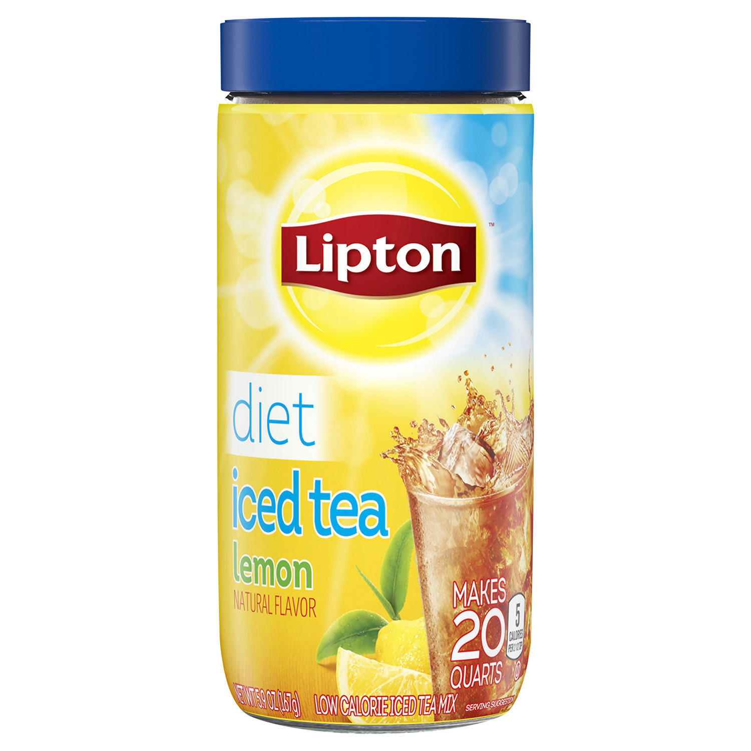 Lipton Diet Iced Tea Mix, Lemon (5.9 oz makes 20 quarts) – Wow Padala